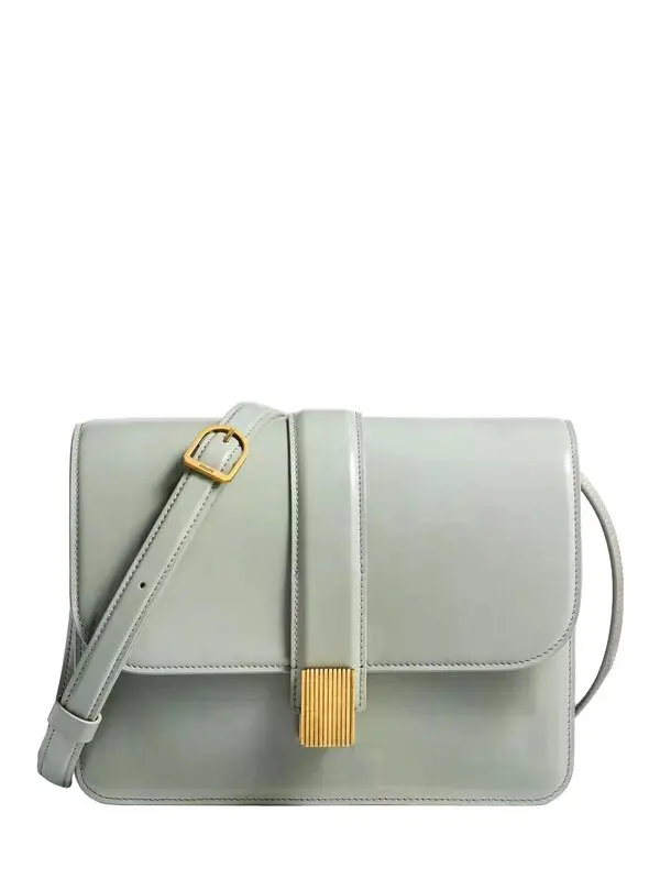 Khaite Blake Leather Crossbody Bag - Green