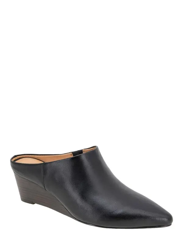 Andre Assous Wyatt Wedge Mule - Black