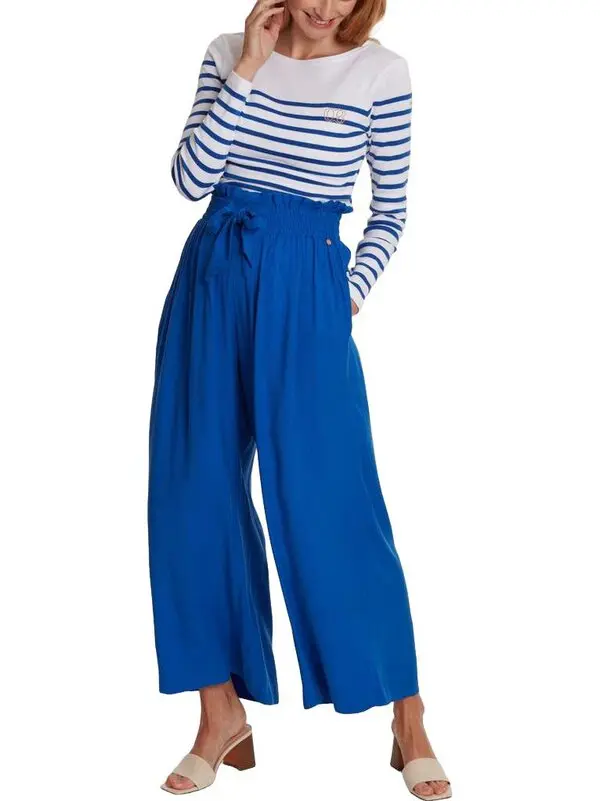 CACHE COEUR Sahel Maternity Pants - Electric Blue