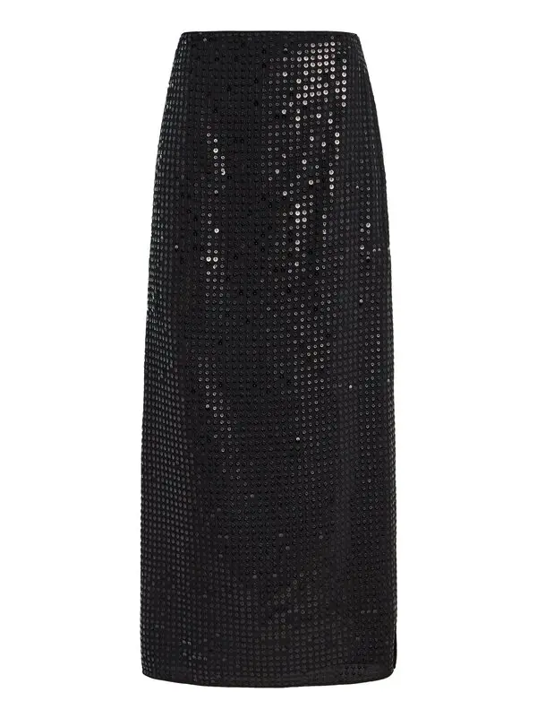 Altuzarra Linnie Maxi Skirt - Black
