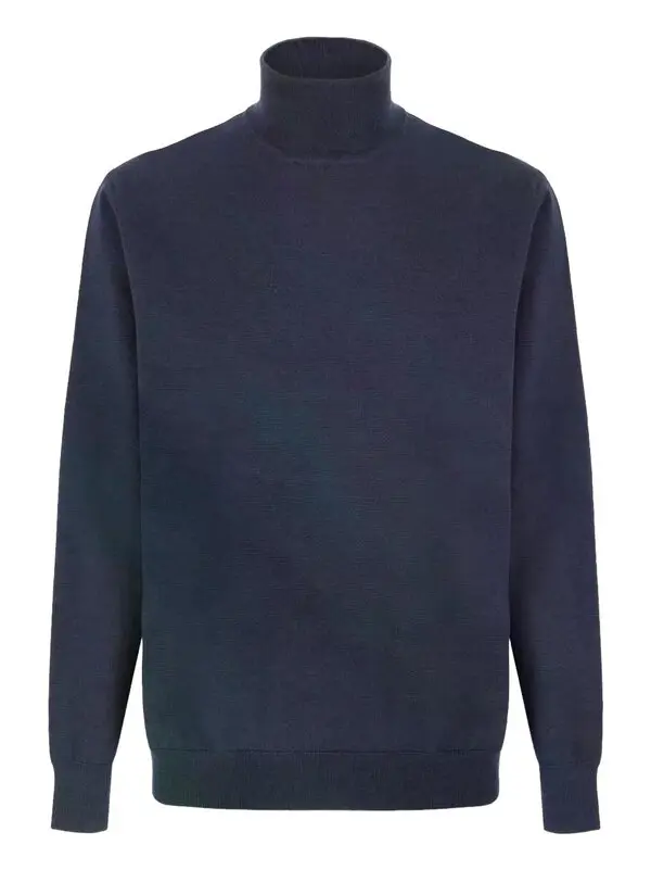 ARMATA DI MARE Turtleneck Sweater - Blue
