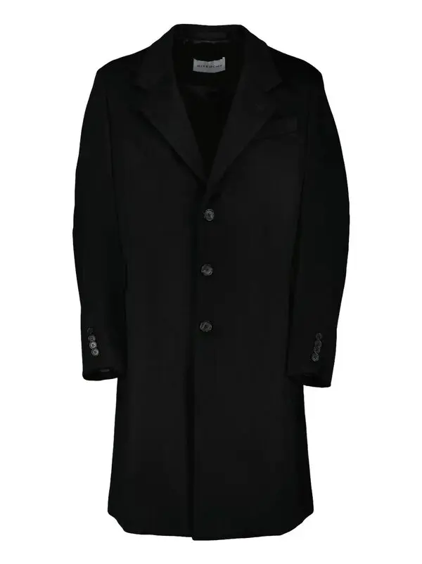 Givenchy Button-fastening Single-breasted Coat - Black