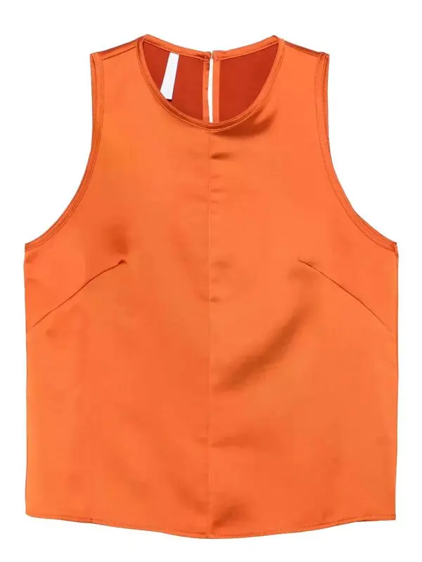 Imperial Sleeveless Tank Top - Orange