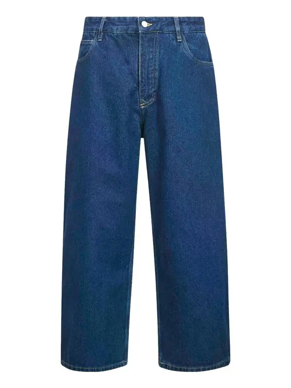 Studio Nicholson Five-pocket Balloon Jeans - Blue