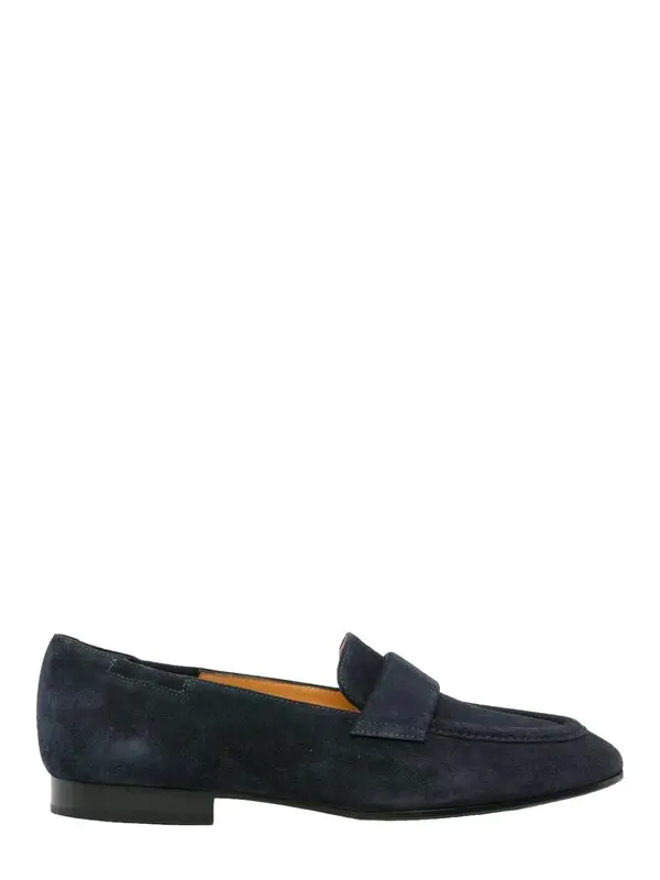 TRUMAN´S Suede Penny Loafers - Blue