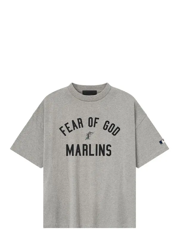 Fear Of God 90s Marlins Tee - Grey