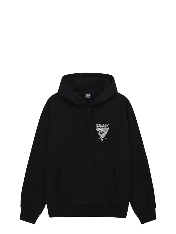 StÜssy Hooded Sweatshirt - Black