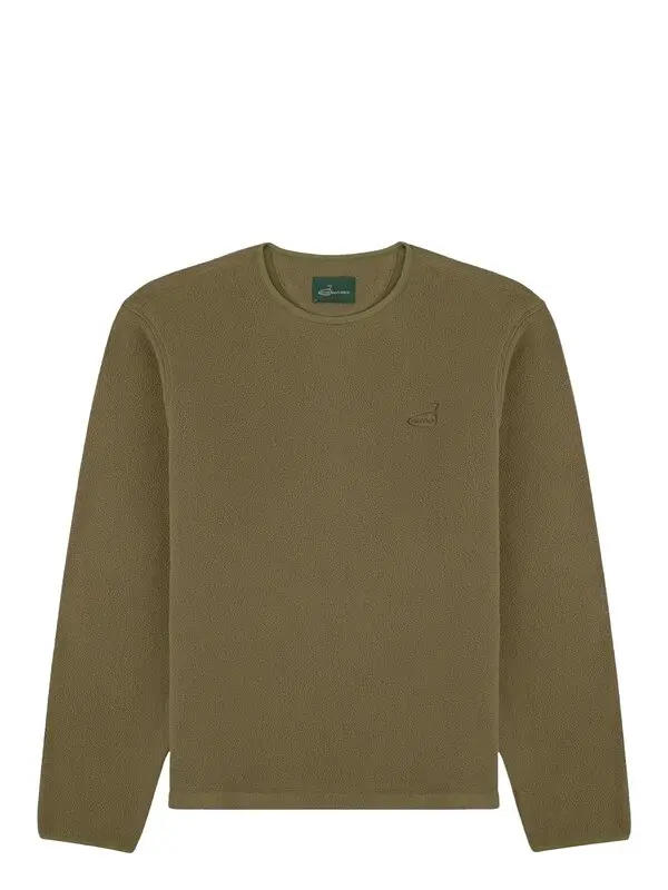 Aimé Leon Dore Long-sleeve Fleece Tee - Green