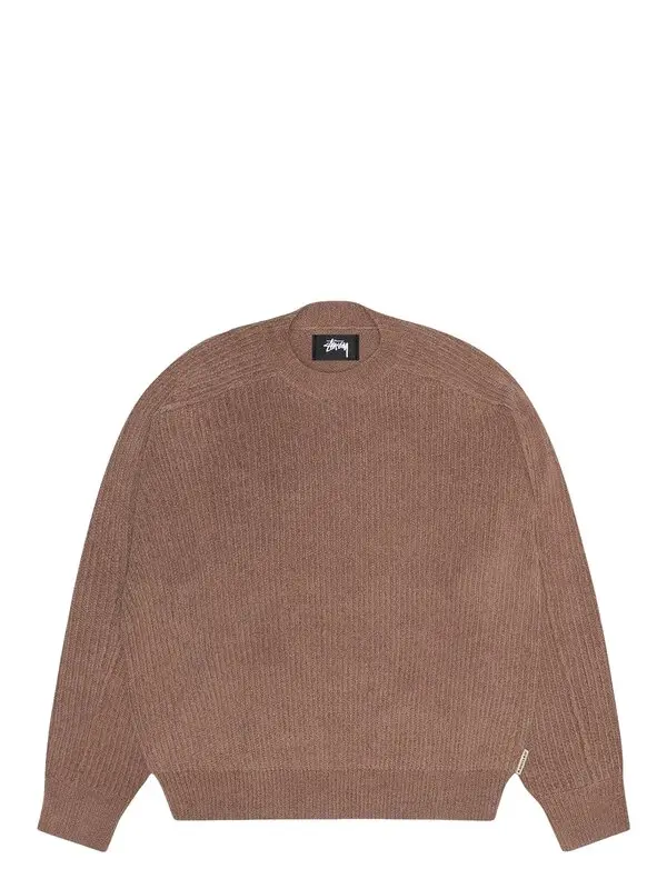 StÜssy Exposed Seam Crewneck - Brown