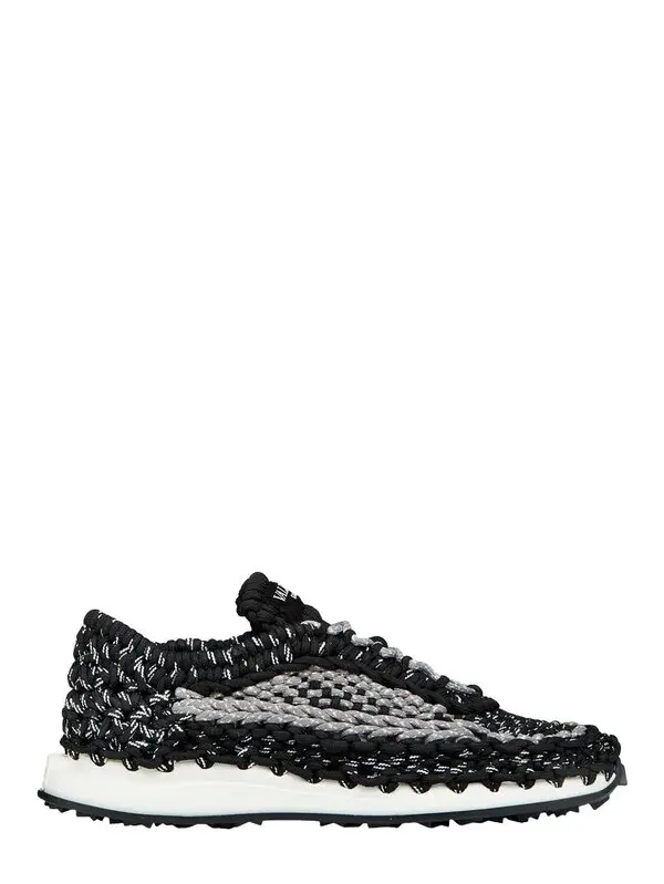 Valentino Garavani Crochet Sneakers - Black
