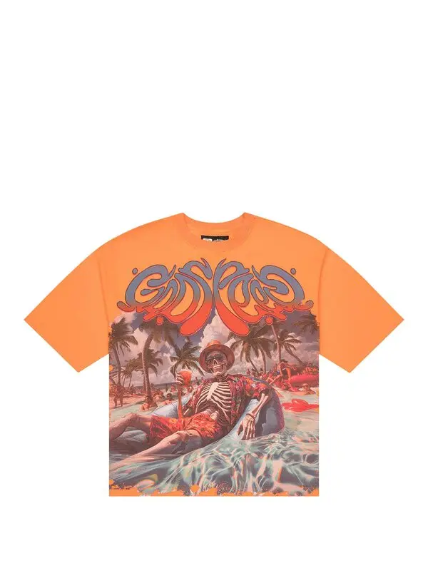GODSPEED Printed T-shirt - Orange