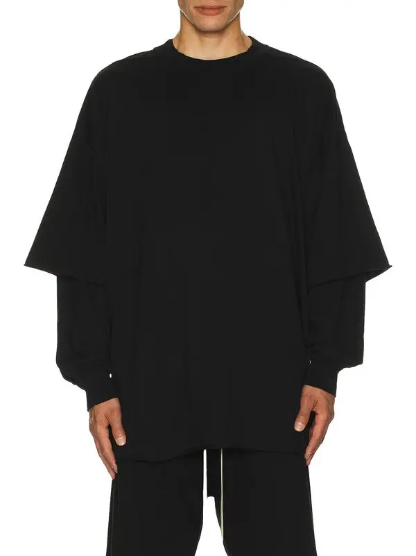 Rick Owens Tommy Hustler Sweat - Black