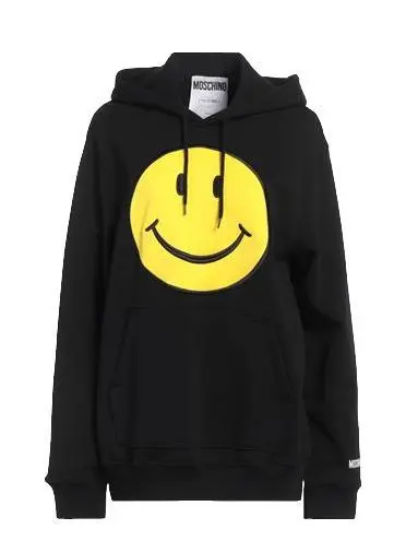 Moschino Couture X Smiley Cotton Sweatshirt - Black