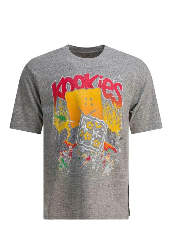 Kapital Graphic-print T-shirt - Grey