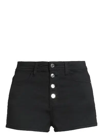 Guess Regular Fit Gabardine Shorts - Black