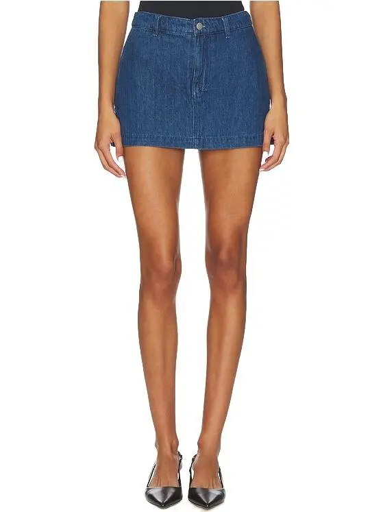 Amanda Uprichard X Thalia Skort - True Blue Wash