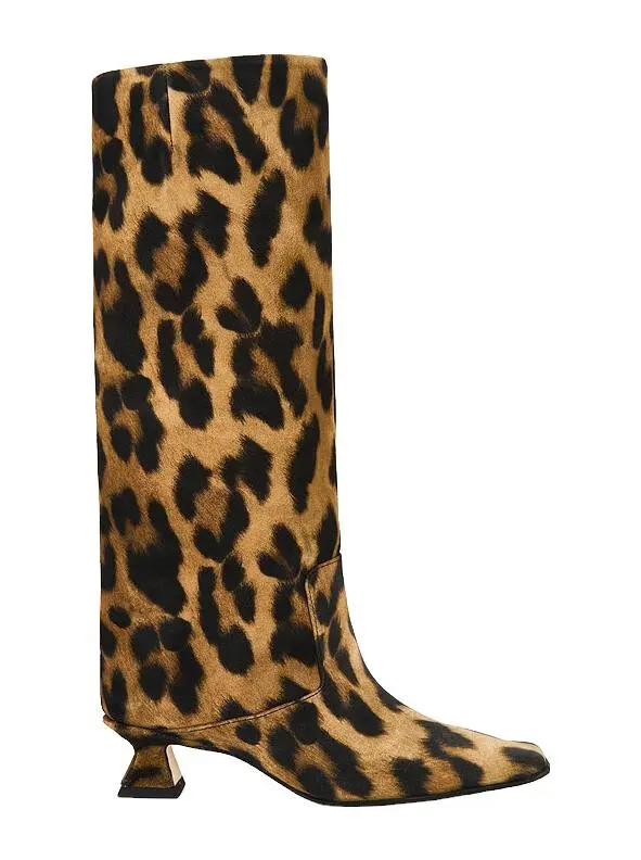 MIISTA Effie Tall Boot - Animal Print