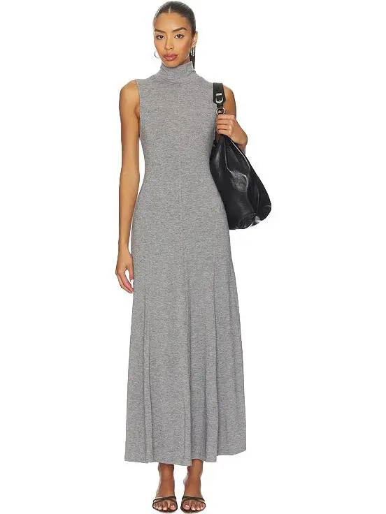 Astr The Label Haylie Maxi Dress - Grey