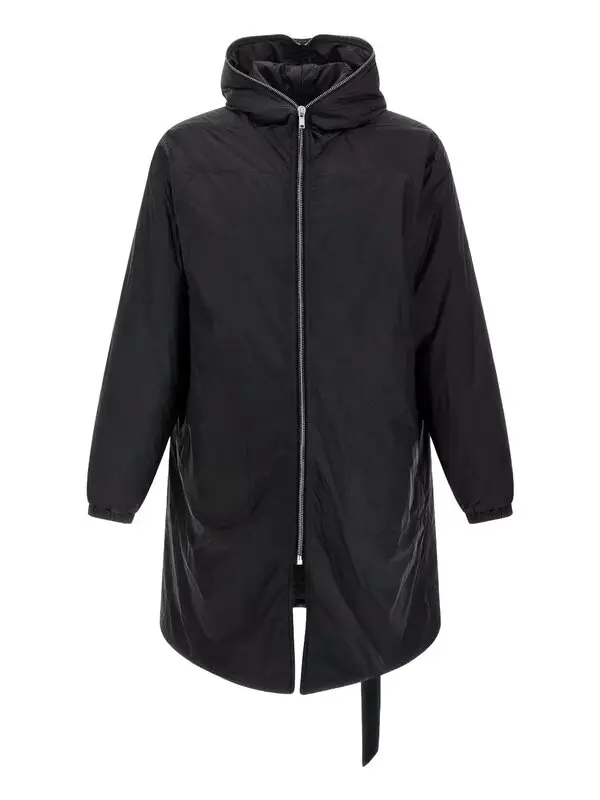 Rick Owens Hooded Parka - Black