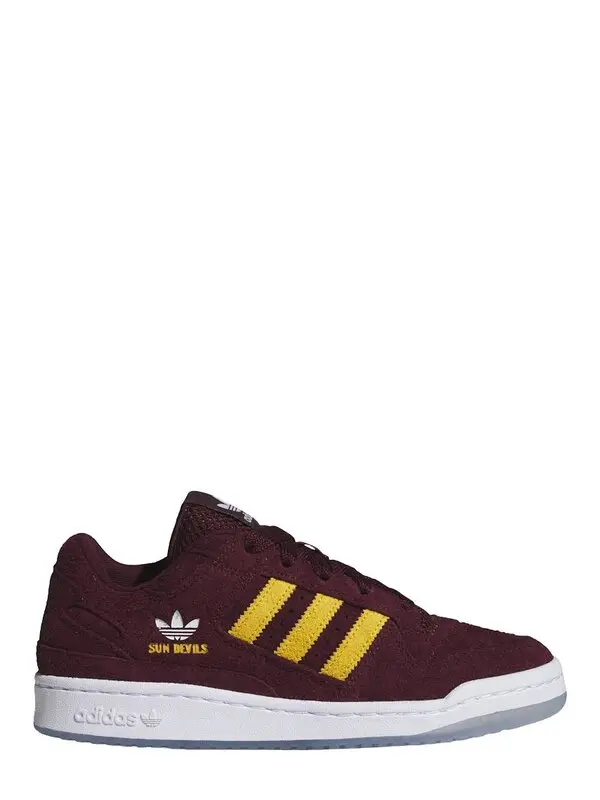 Adidas Forum Low Arizona State Sun Devils Sneakers - Burgundy/yellow/white