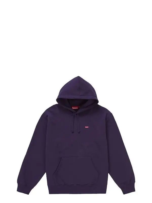 Supreme Small Box Hooded Sweatshirt - Dark Purple