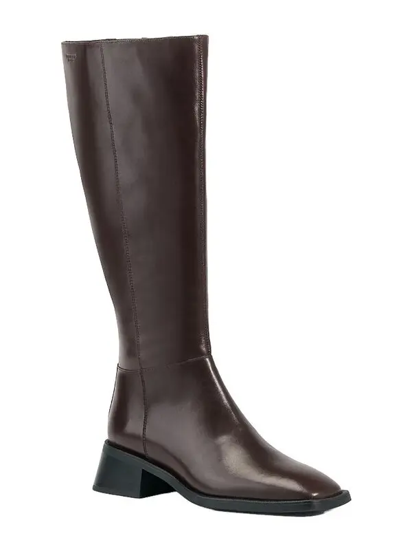 VAGABOND SHOEMAKERS Blanca Knee High Boots - Chocolate