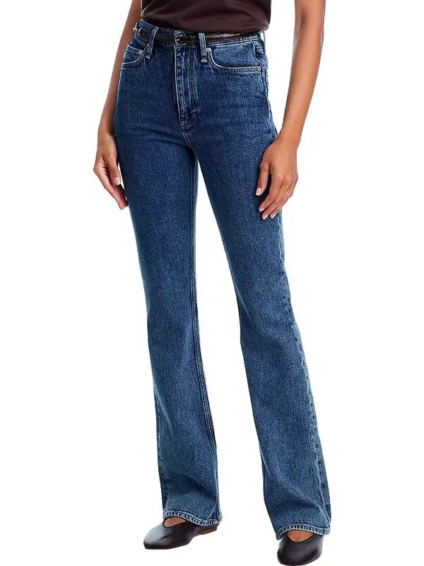 Rag & Bone Peyton High-rise Bootcut Jeans - Pikes