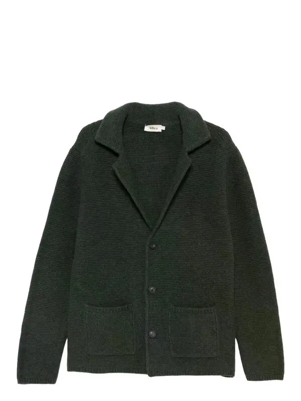 Altea Notched-lapel Cardigan - Green