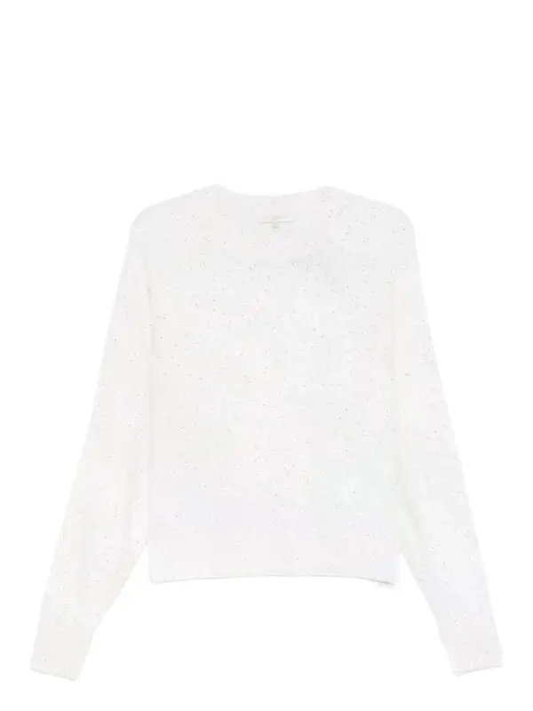 Antonelli Firenze Sequin-embellished Sweater - White