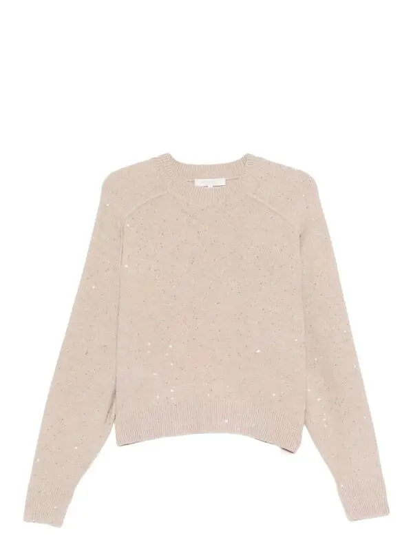 Antonelli Firenze Sequin-embellished Sweater - Neutrals