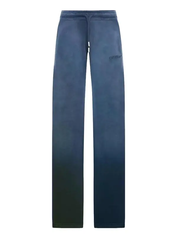 Off-White Straight-leg Trousers - Blue