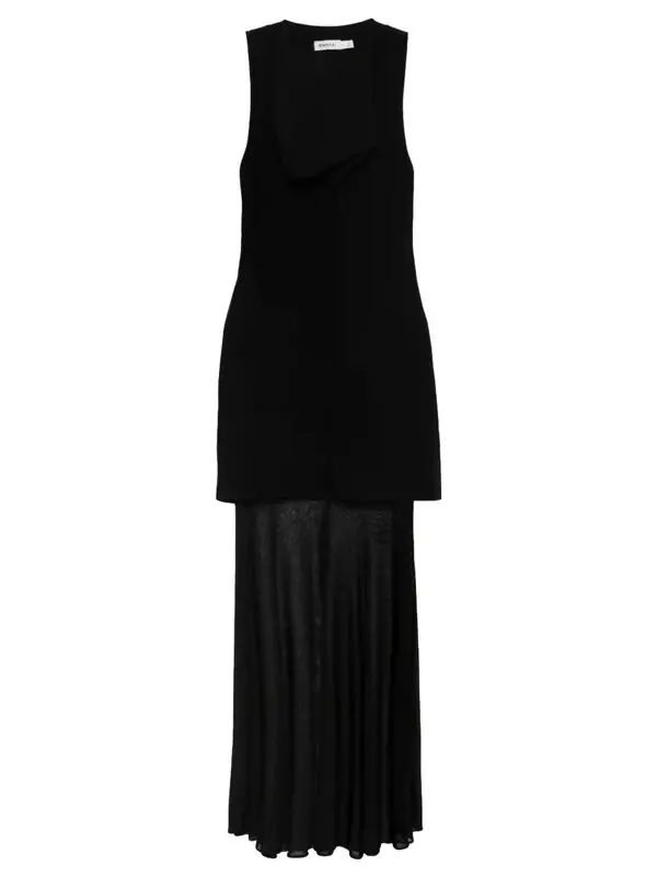 Simkhai Cowl-neck Maxi Dress - Black