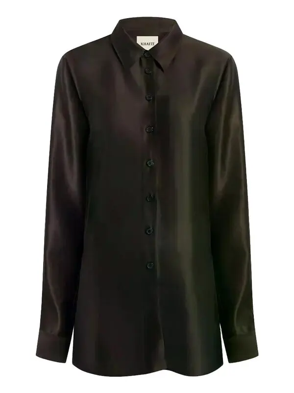 Khaite Auryn Shirt - Brown