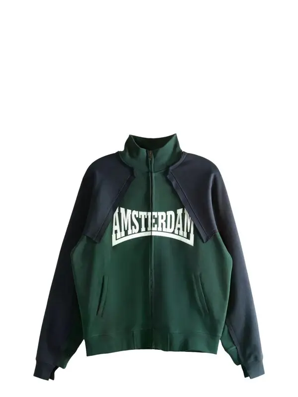 Vetements Zip-up Sweatshirt - Green