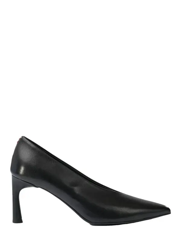 HALMANERA Pointed-toe Heeled Pumps - Black
