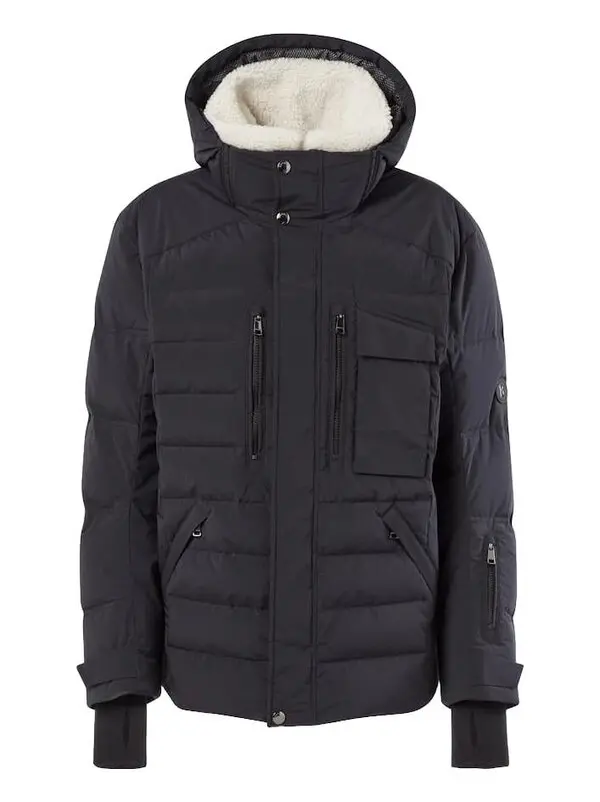 Bogner Arron-ld Down-paneled Ski Jacket - Black