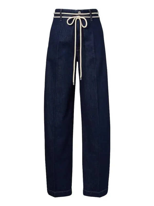 Sportmax Nembi High-rise Wide-leg Jeans - Blue
