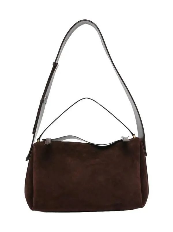 NEOUS Suede Tote Bag - Brown