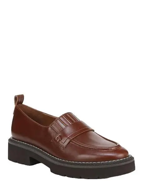 Naturalizer Leather Loafer - Cognac