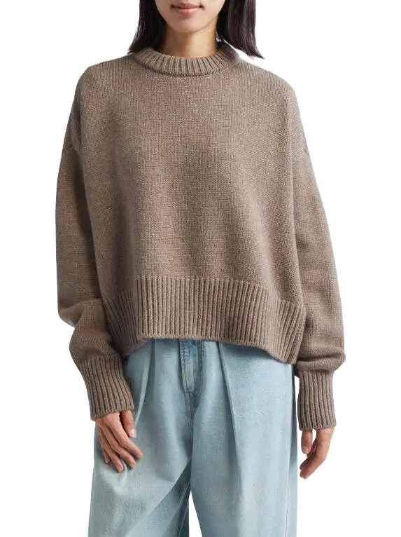 NACKIYE Avalanche Merino Wool & Cashmere Sweater - Cappuccino