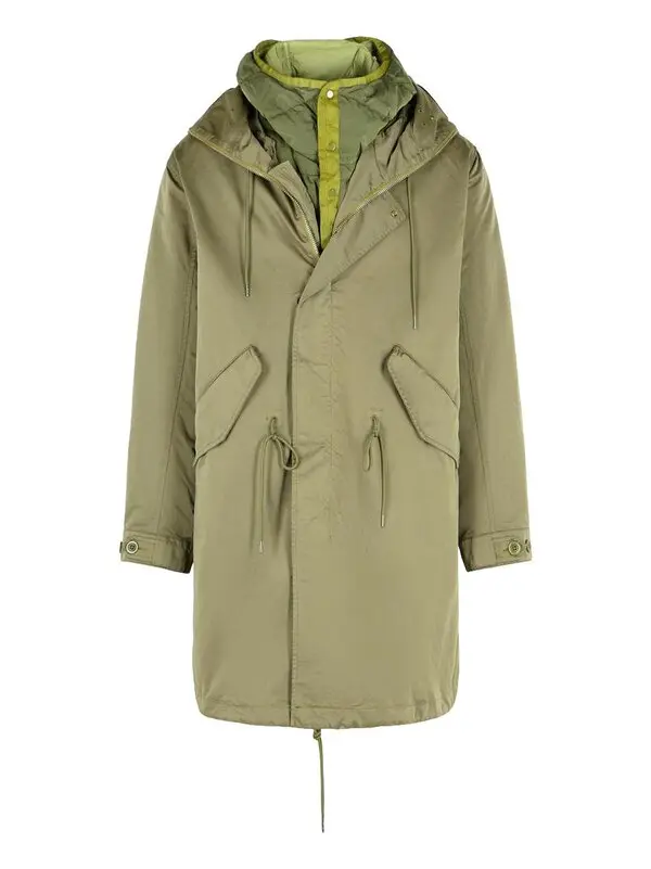 C.P. COMPANY Polyester Blend Parka - Green