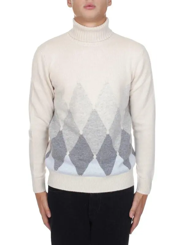 BALLANTYNE Argyle Pullover - Multicolour