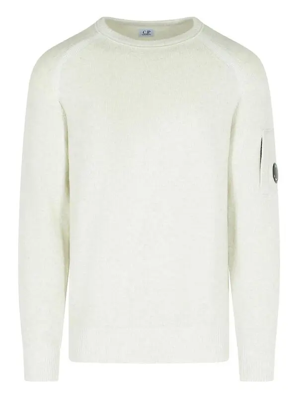 C.P. COMPANY Wool-blend Sweater - White