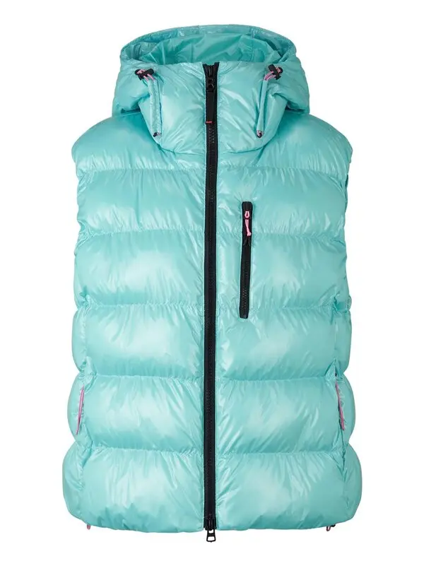 Bogner Naima Quilted Vest - Ice Blue