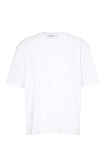 Moncler X A$ap Rocky Brand-plaque Cotton-jersey T-shirt - White