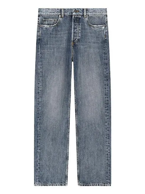 The Kooples Straight-leg Regular-fit Denim Jeans - Blue