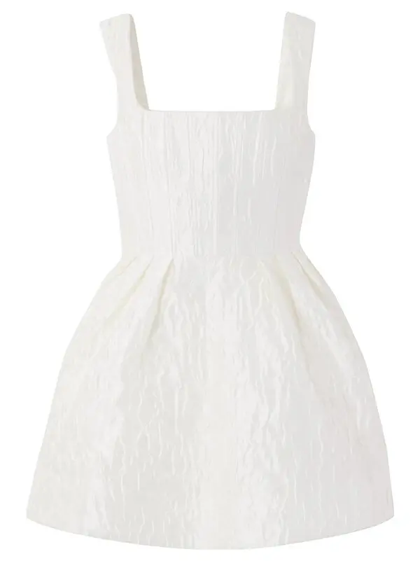 Rebecca Vallance Vanilla Dreams Mini Dress - Ivory