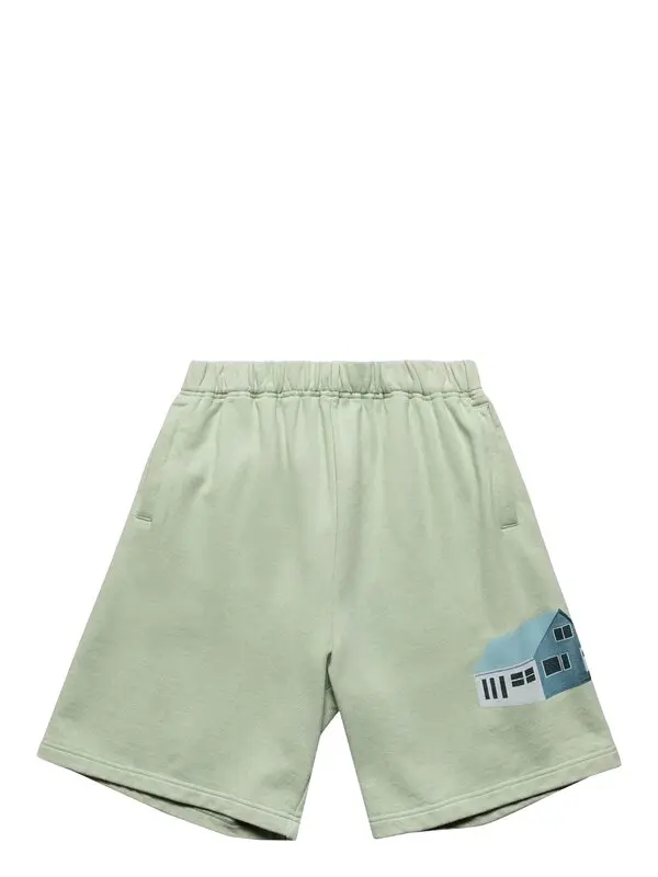 UNDERCOVERISM Printed Shorts - Green