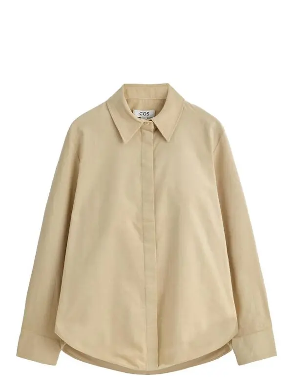 Cos Corduroy Shirt - Beige