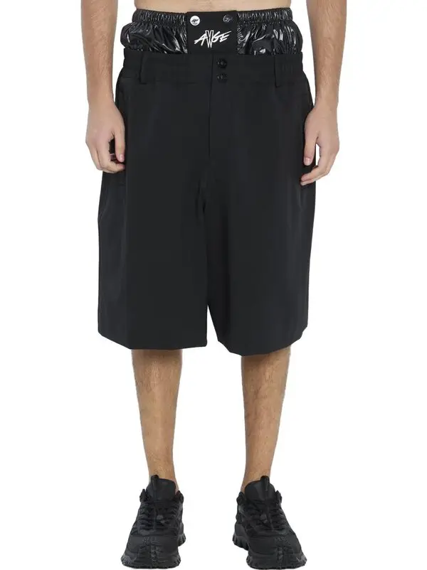 MONCLER X ASAP ROCKY Awge Bermuda Shorts - Black
